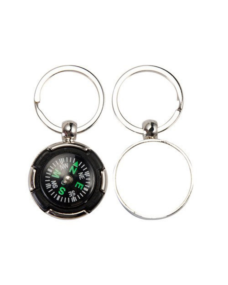 Porta-chaves com Bússola para Sublimação - PC-M-RED